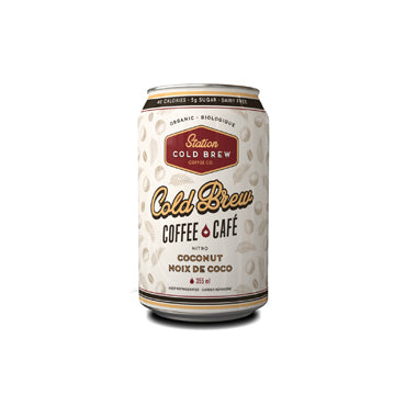STATION COLD BREW COFFEE COCONUT 355ML